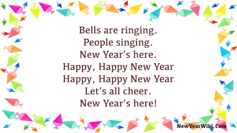 Happy New Year Poems for Kids 2025 - New Year Wiki